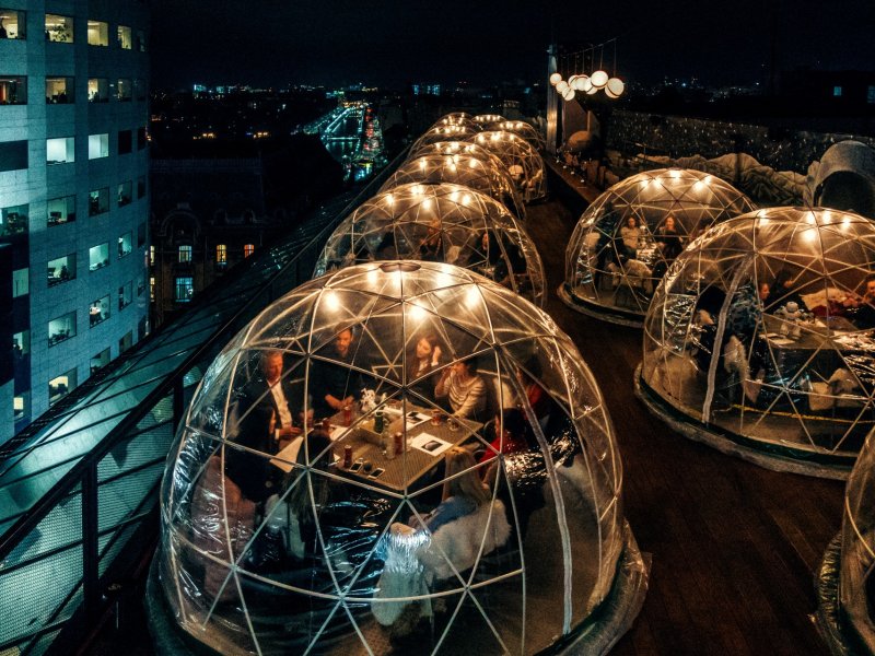 Linea – Closer to the Moon (Rooftop Bar) - Discover this place in Bucharest